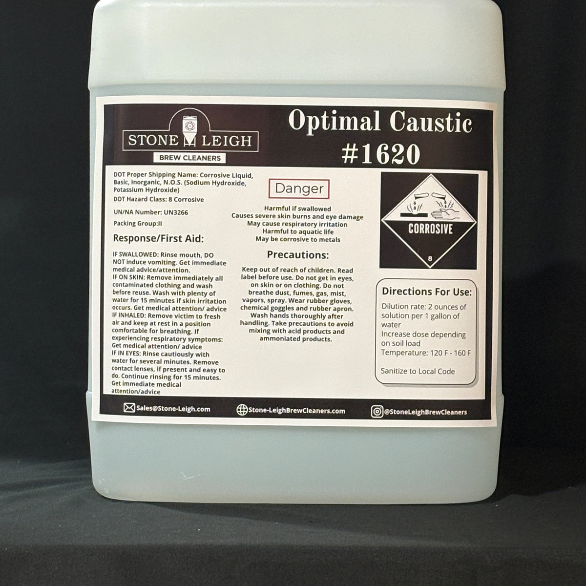 Optimal Caustic #1620 – Stone-Leigh Brewcleaners